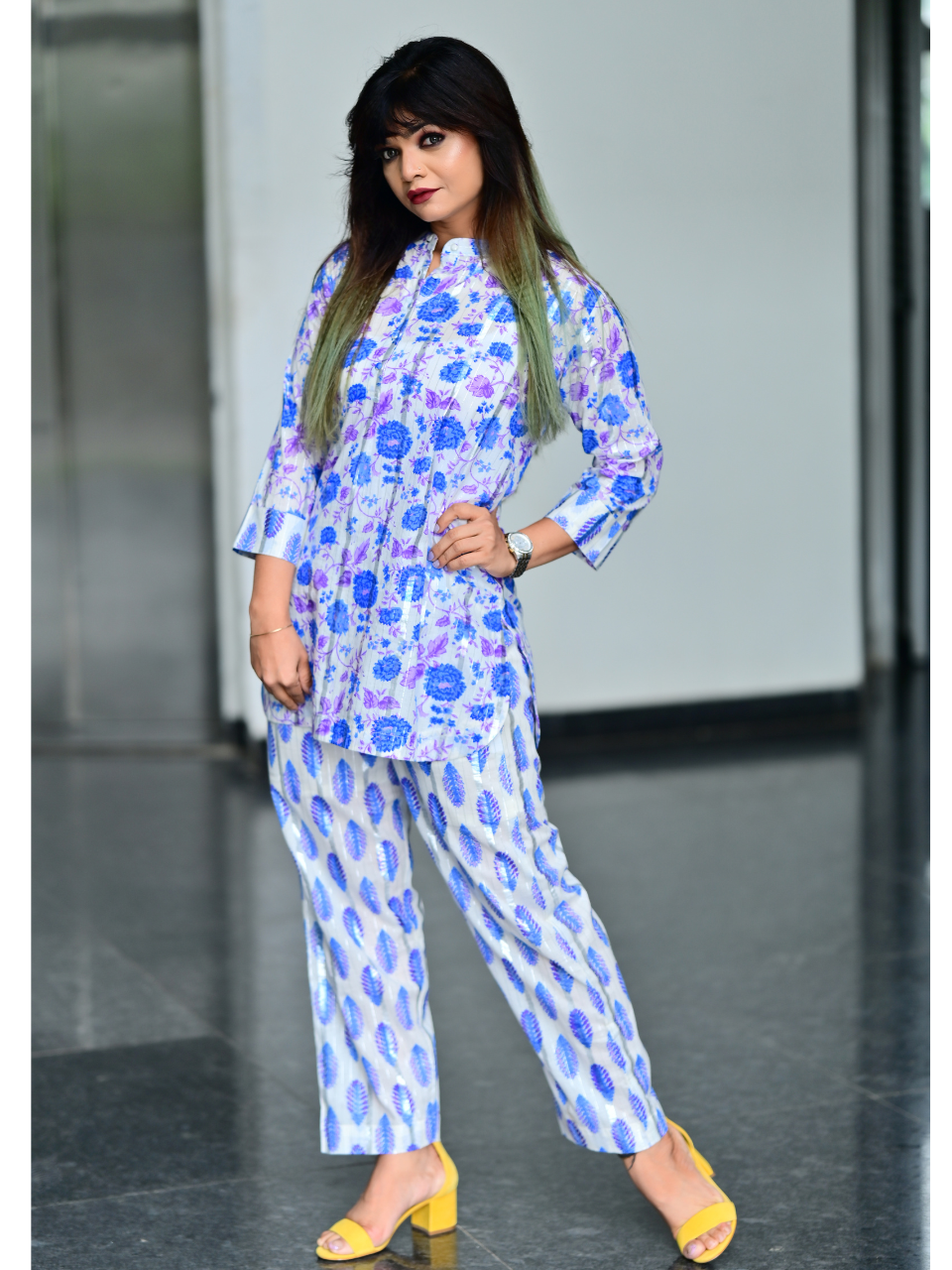 Purple Lurex Pattern Set – LUSH LAYERS