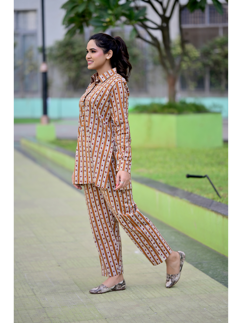 Rhythm Brown Co-ord Set – LUSH LAYERS