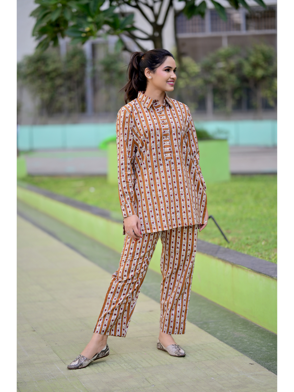 Rhythm Brown Co-ord Set – LUSH LAYERS